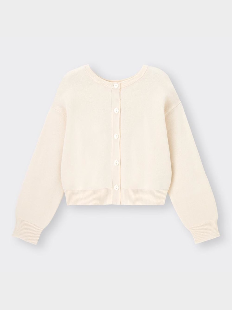 GU公式 | 2WAYクロップドカーディガン(長袖)(セットアップ可能)