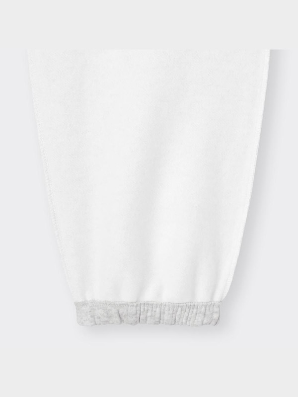 GU公式 | ヘビーウェイトスウェットワイドイージーパンツ+EC(丈長め73.0cm)