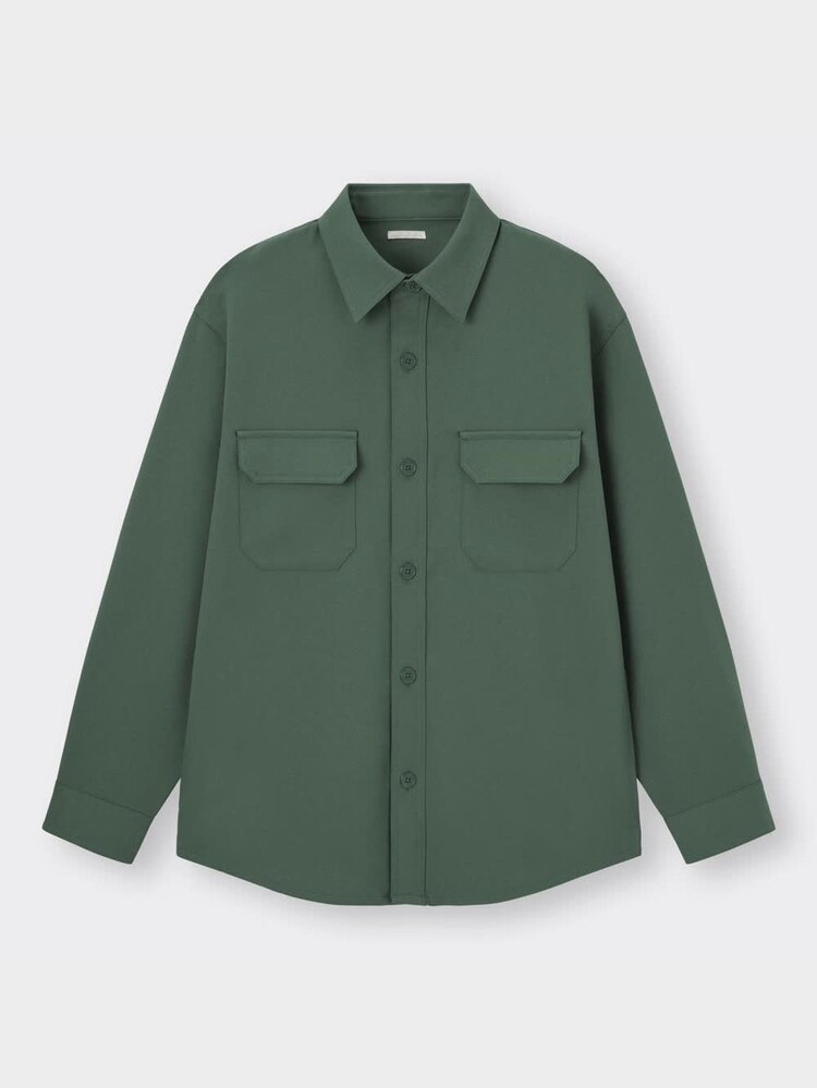 GU公式 | CPOシャツ(長袖)SW+E