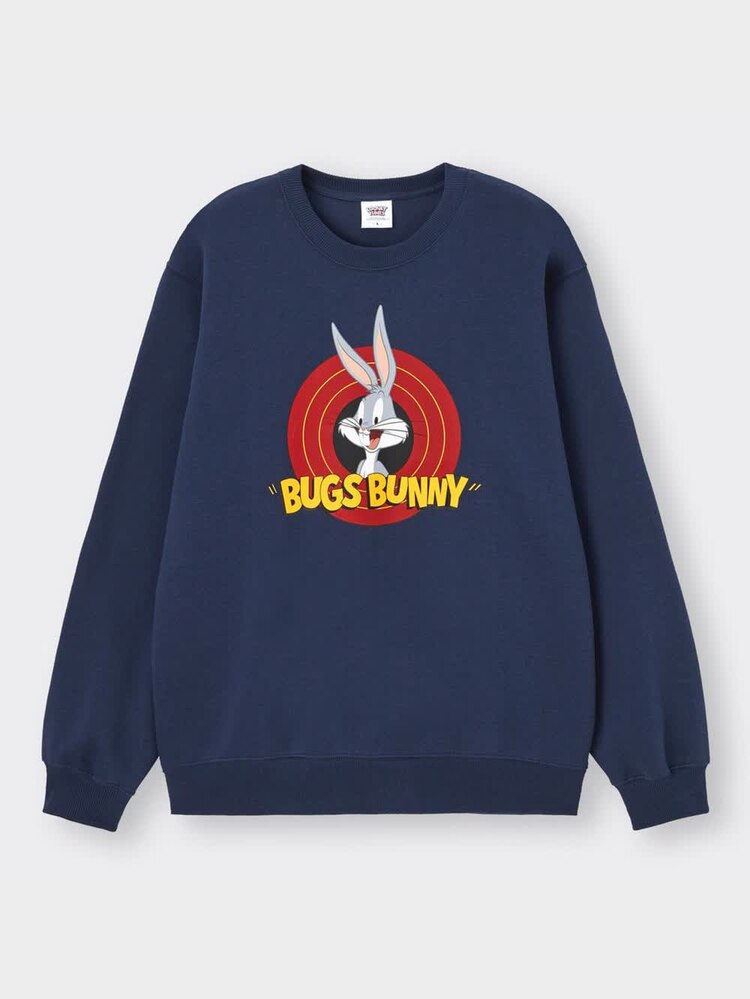 GU公式 | スウェットプルオーバー(長袖) Bugs Bunny