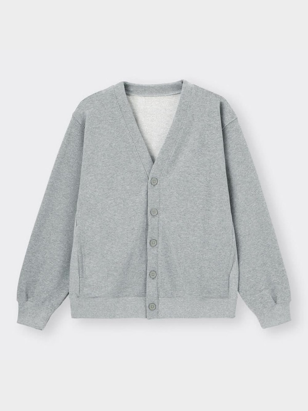 GU公式 | スウェットカーディガン(長袖)NT+E