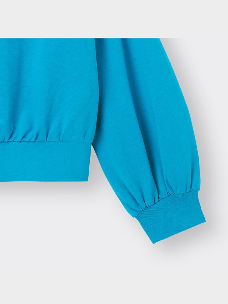 GU公式 | GIRLS UVカットボリュームスリーブカーディガン(長袖)