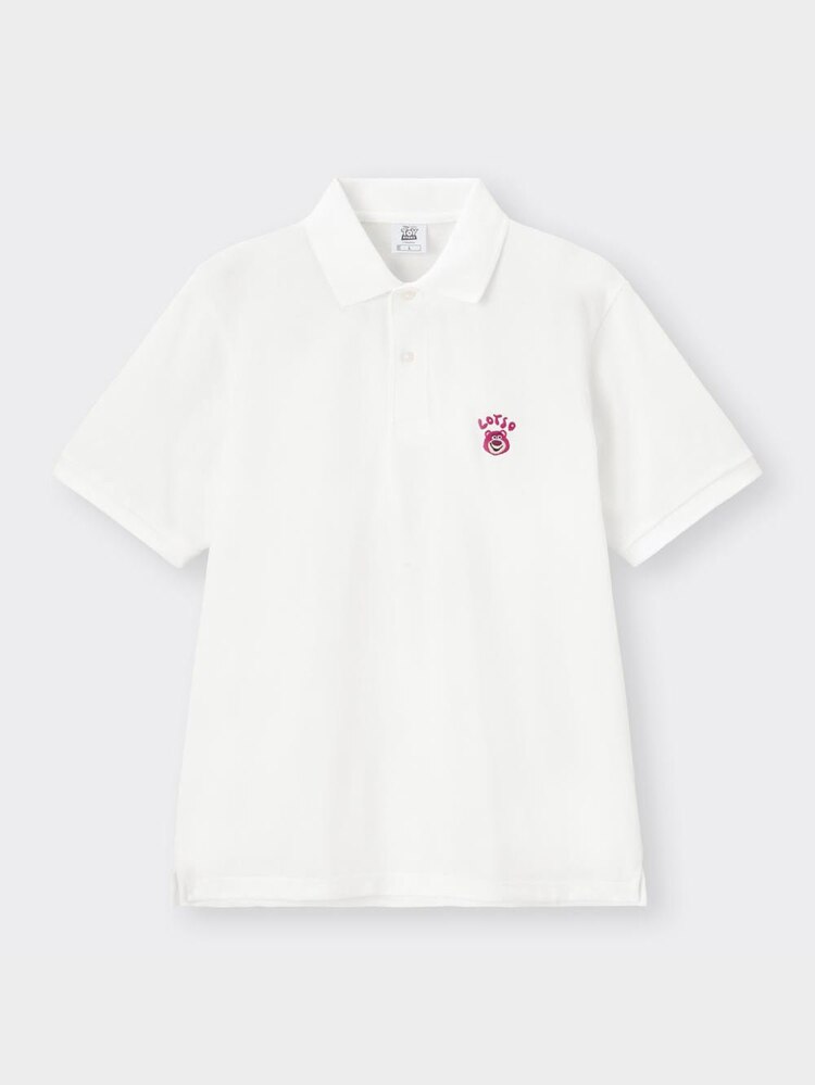 GU公式 | ポロシャツ(5分袖) Disney OSB+EC