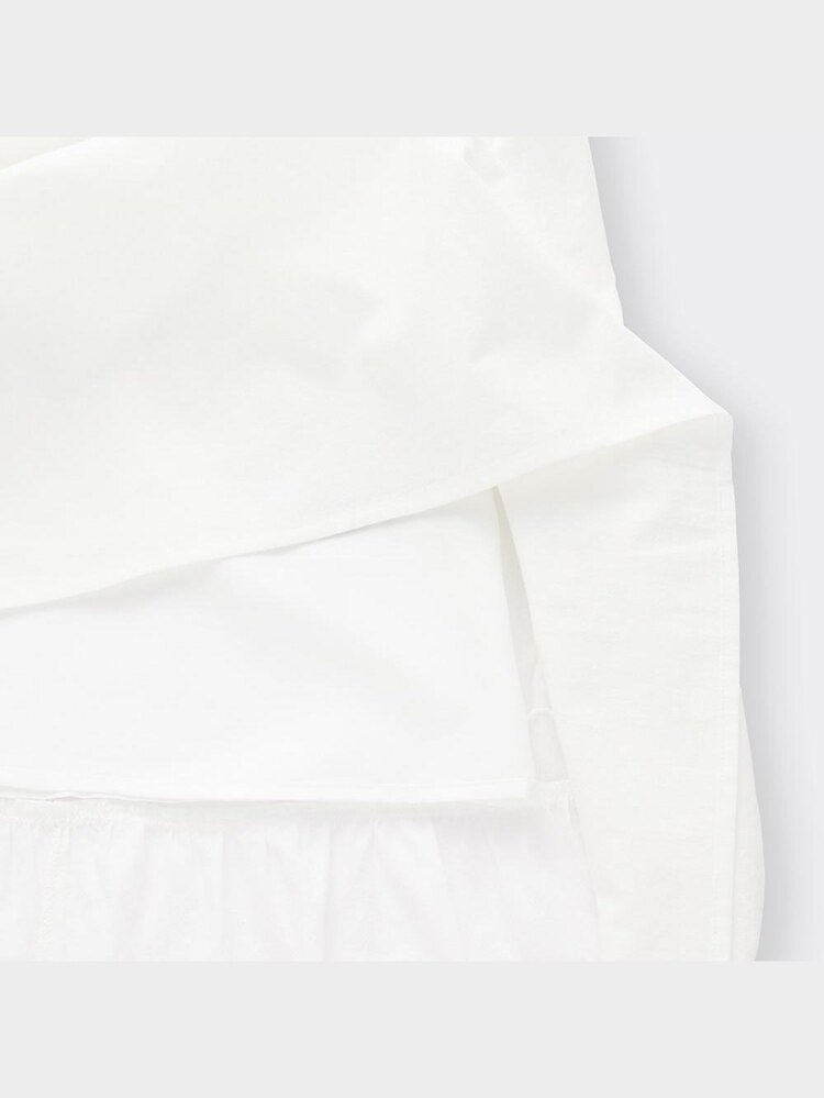 GU公式 | Vネックティアードワンピース(5分袖)OSC+EC