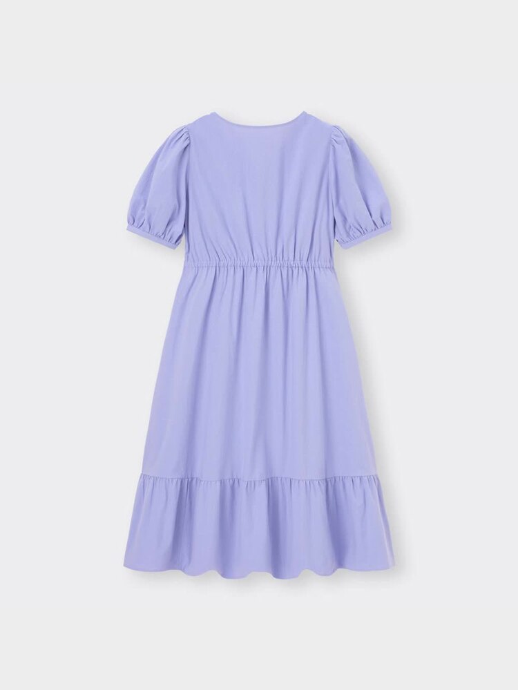 GU公式 | Vネックティアードワンピース(5分袖)OSC+EC