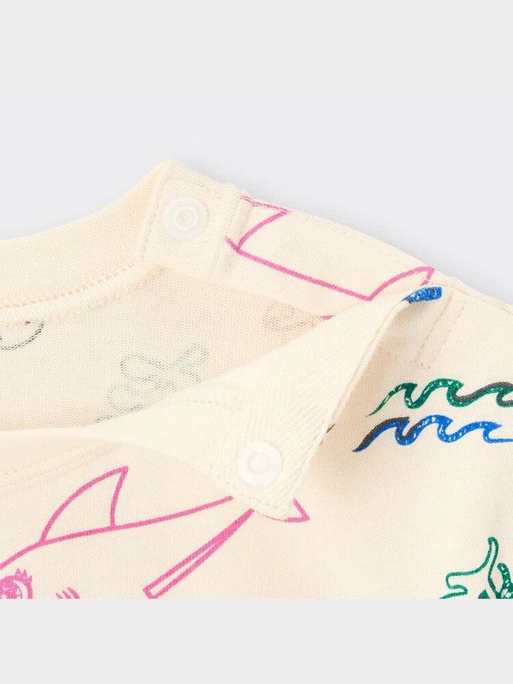 GU公式 | BABY(TODDLER)グラフィックT(半袖) Baby Shark 3