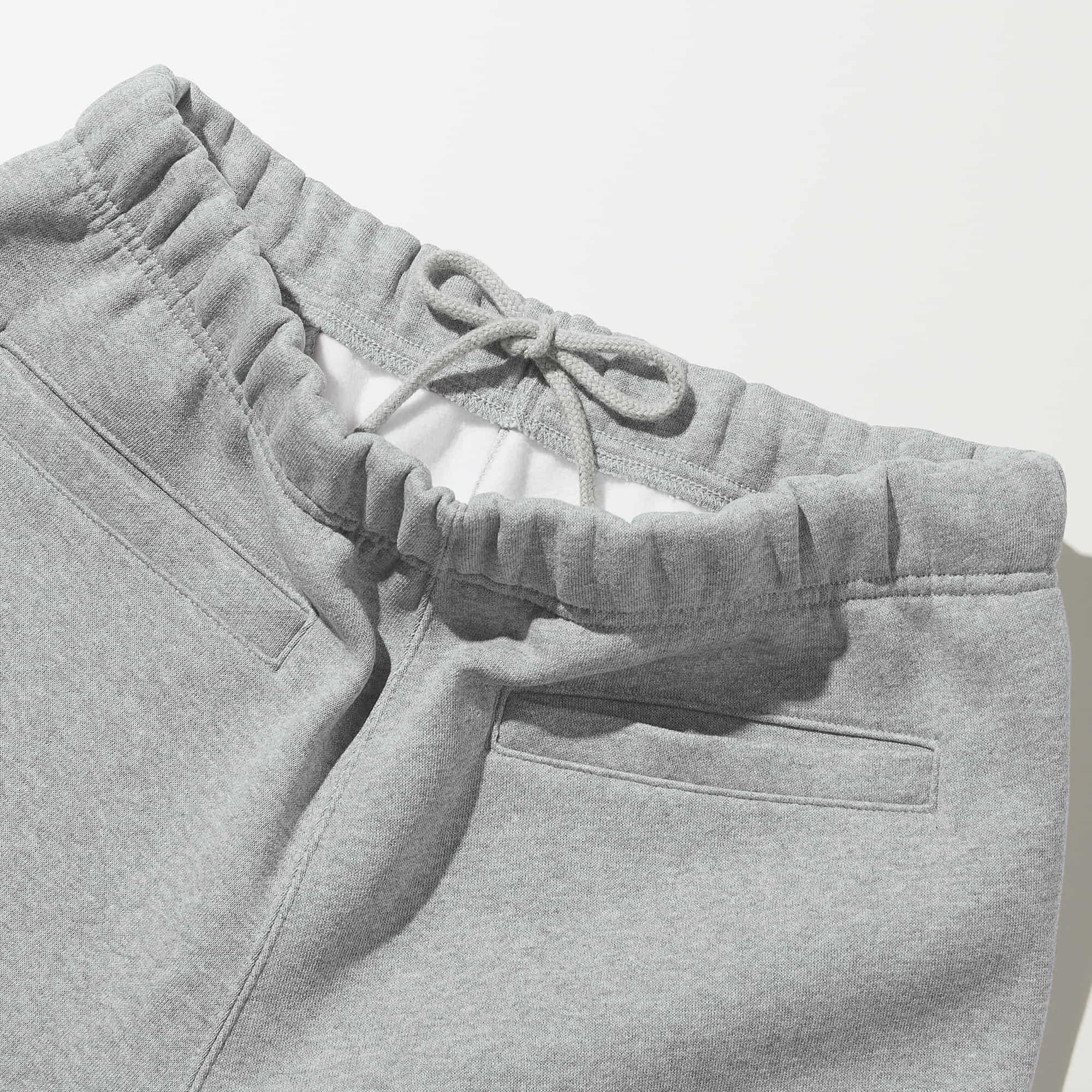 GU公式 | ヘビーウェイトスウェットワイドパンツ+EC(丈長め74.0～78.0cm)(セットアップ可能)