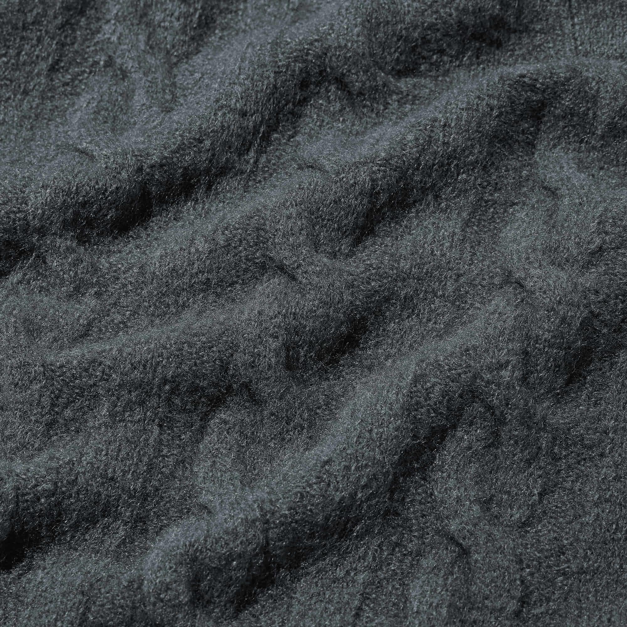 GU公式 | パフィータッチスキッパーケーブルセーター