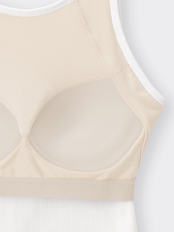 Bra-Feel Cropped Tank Top | GU US