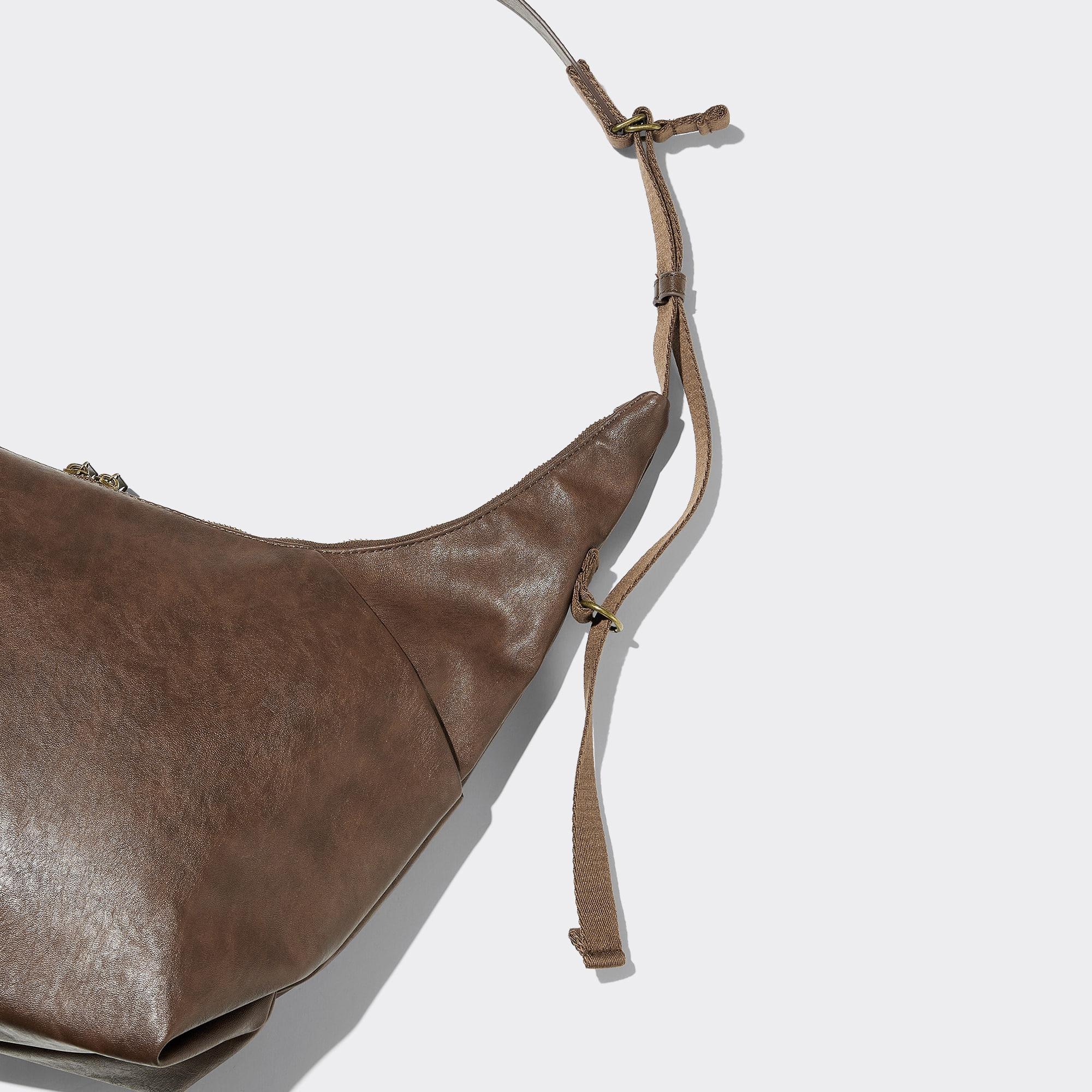 Vintage Effect Crossbody Bag | GU US