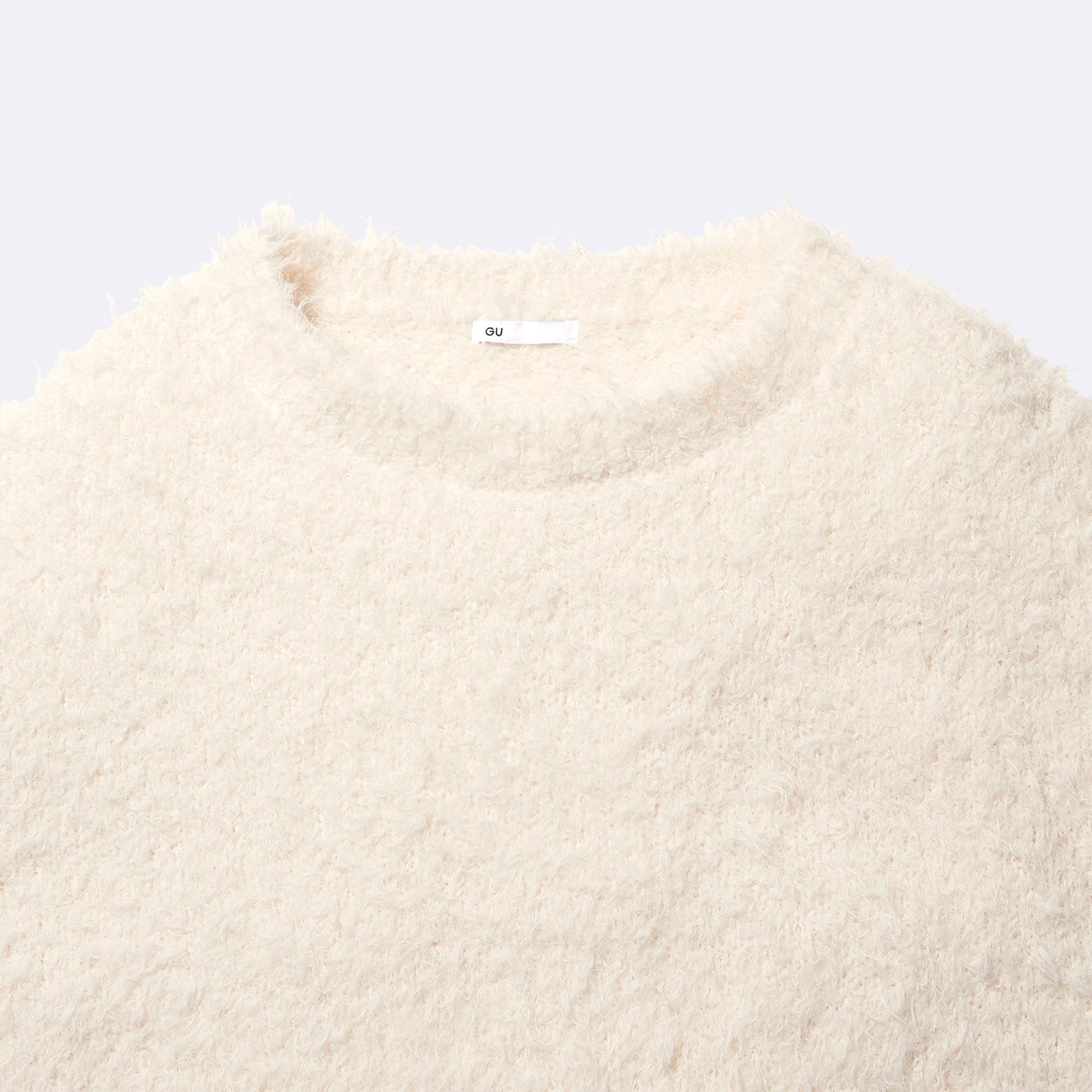 Women's Curl Yarn Sweater | GU US
