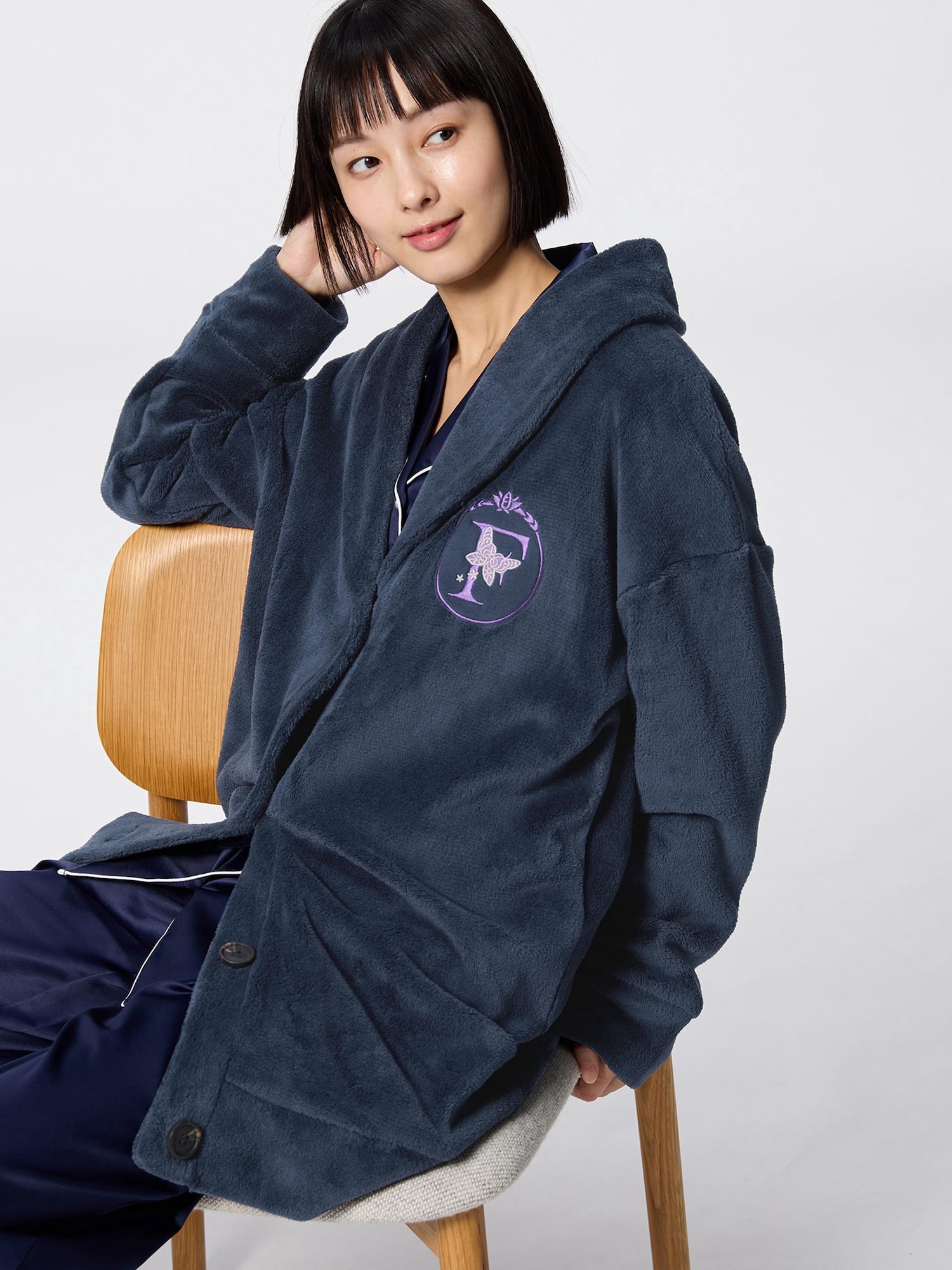 Marshmallow Feel Lounge Cardigan | Frieren: Beyond Journey’s End | GU US