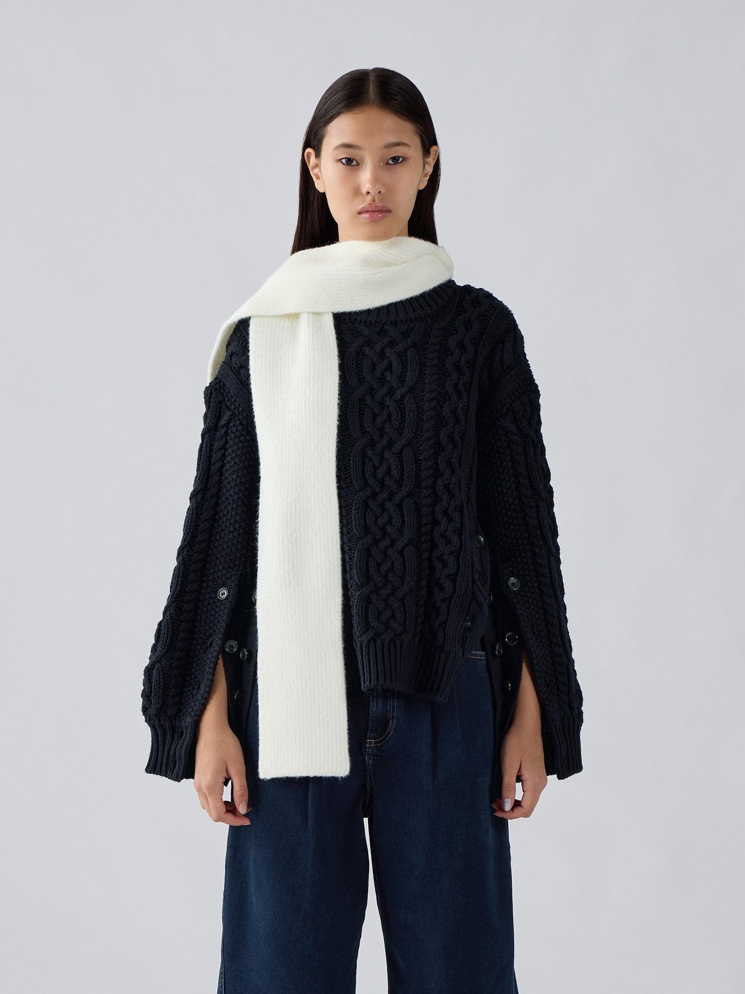 Cable Sweater by rokh | GU US Cable Sweater by rokh | GU US