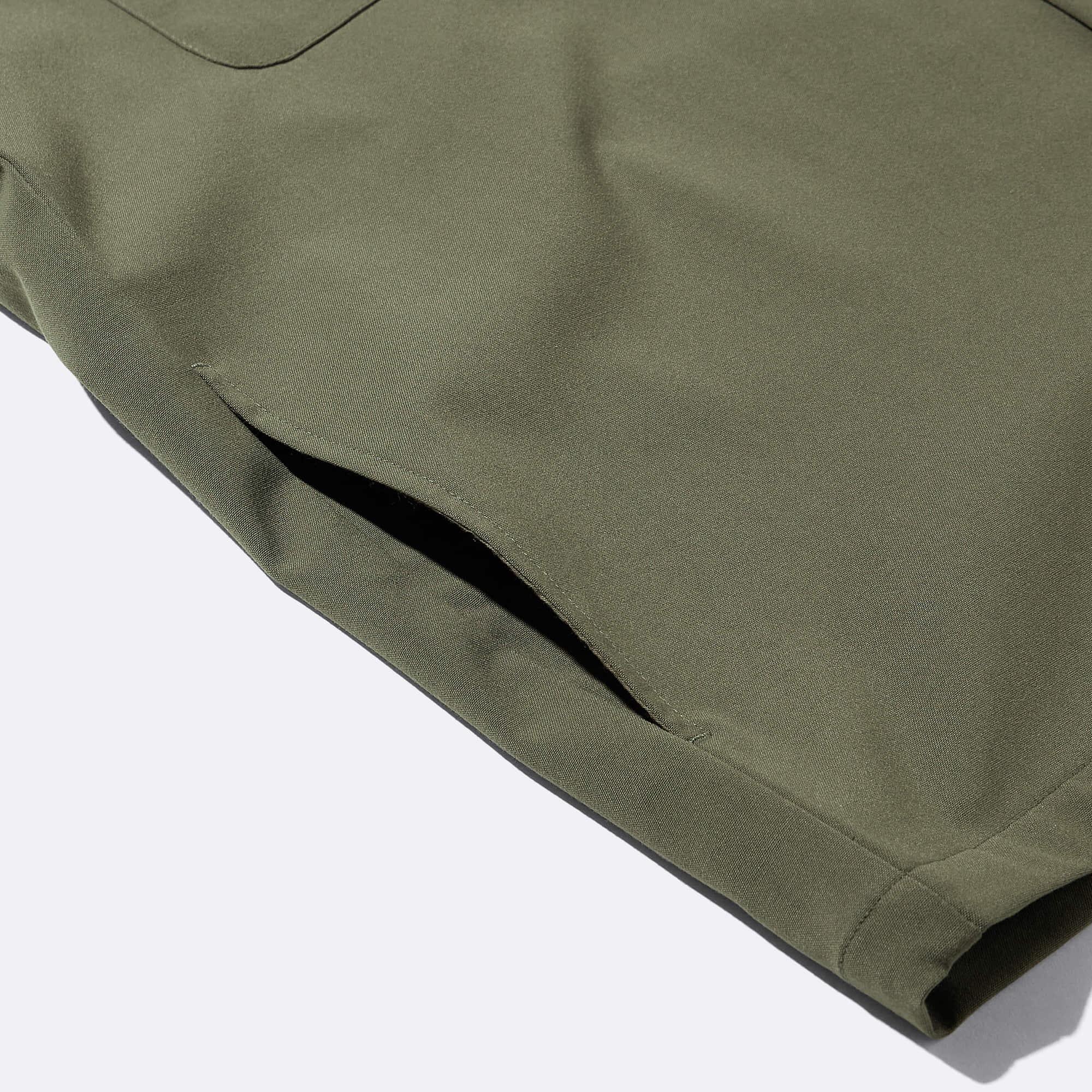 Double Pocket Open Collar Shirt | GU US