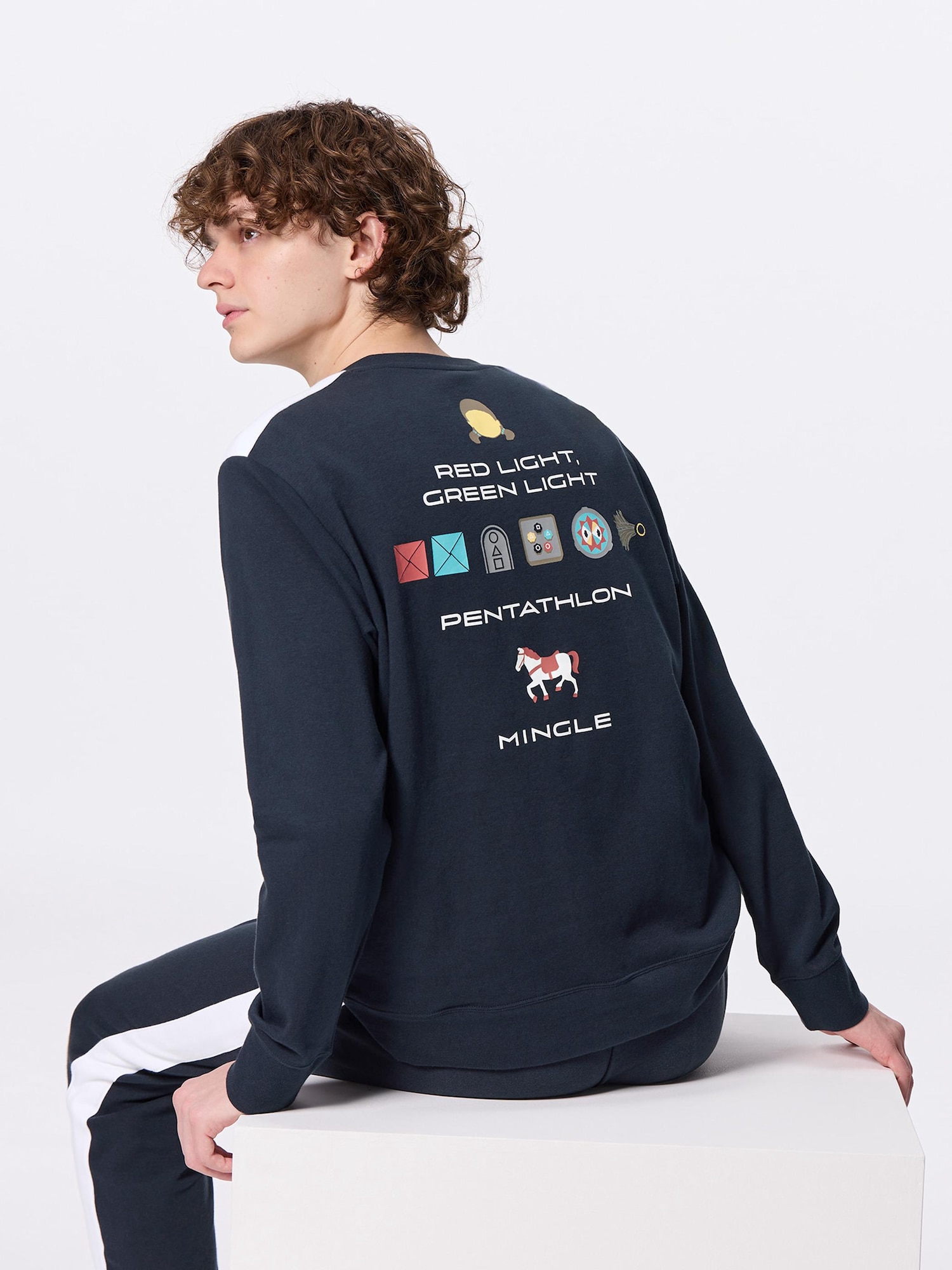 Stretch Soft Lounge Set | Long | Netflix Series ‘Squid Game’ | GU US