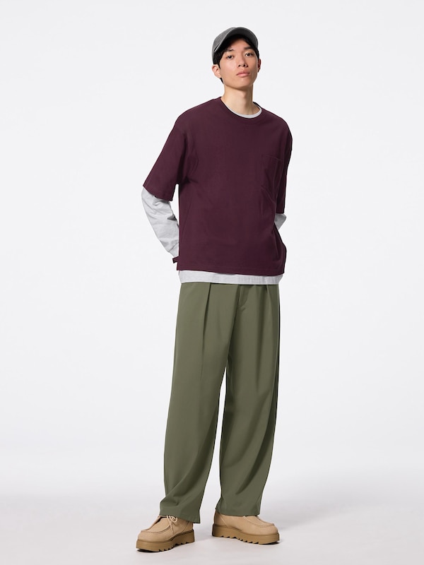 Barrel Leg Slacks | GU US