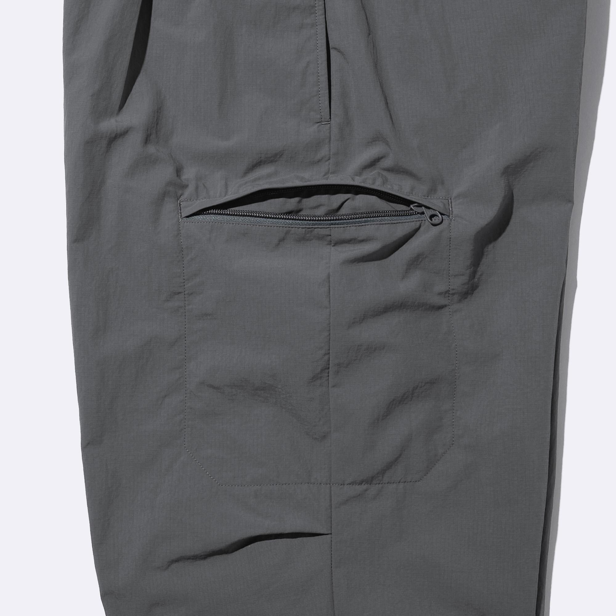 Nylon Zip Parachute Pants | GU US