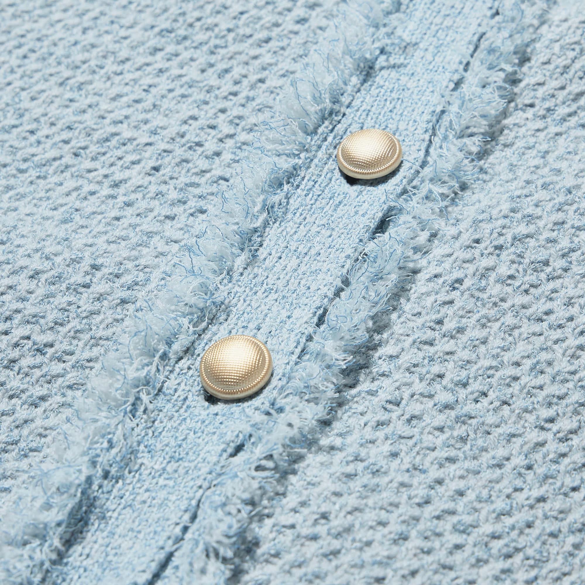 Fringe Double Pocket Knitted Jacket | GU US