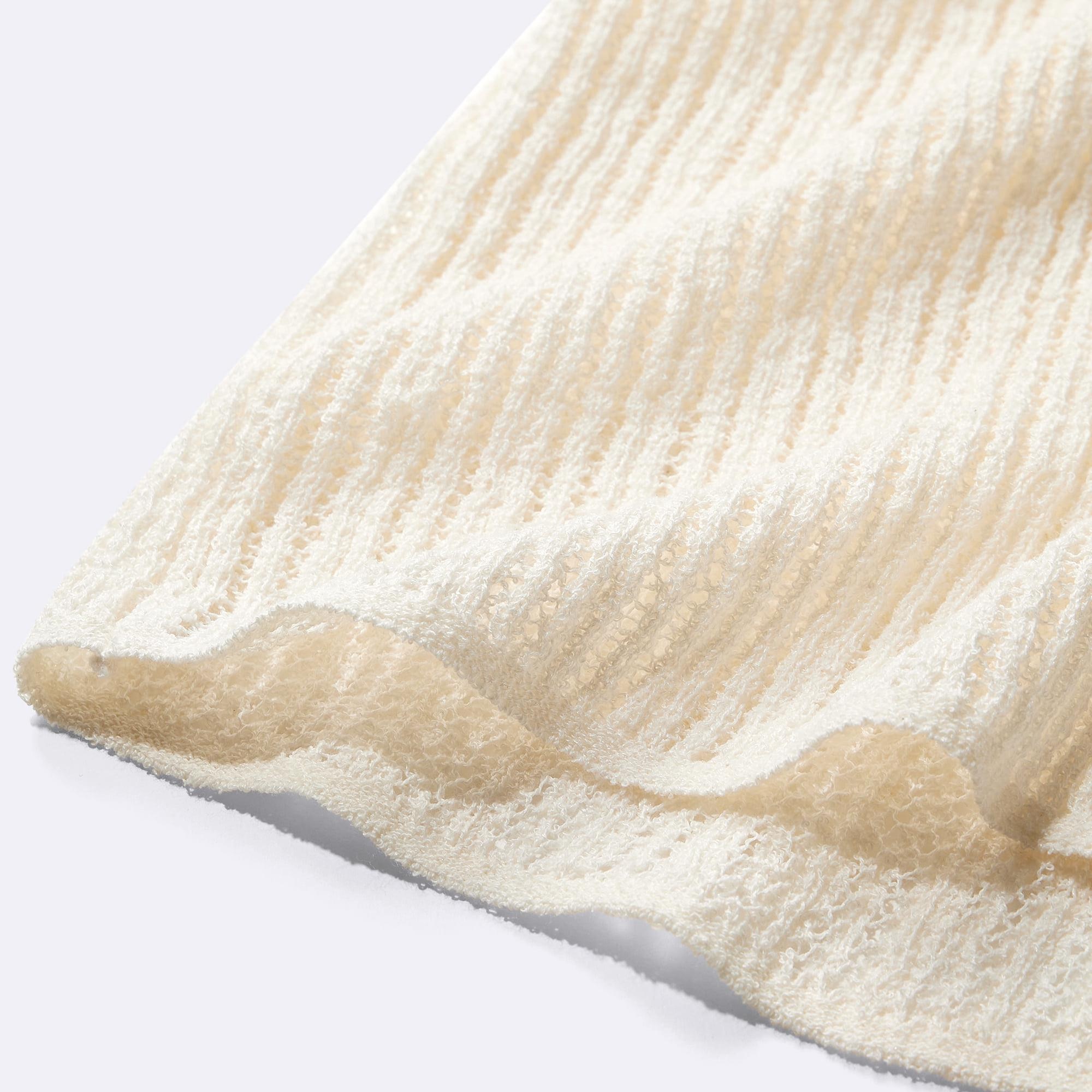 Loop Yarn Lacy Stitch Cardigan | GU US