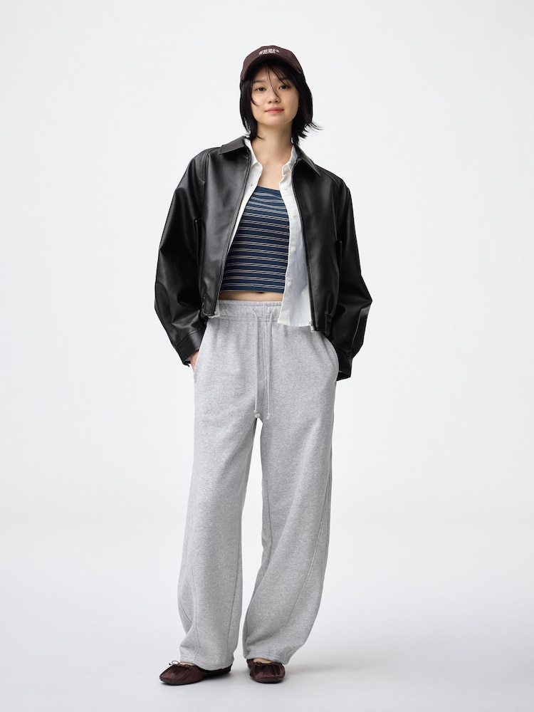 Sweat Barrel Leg Pants | GU US