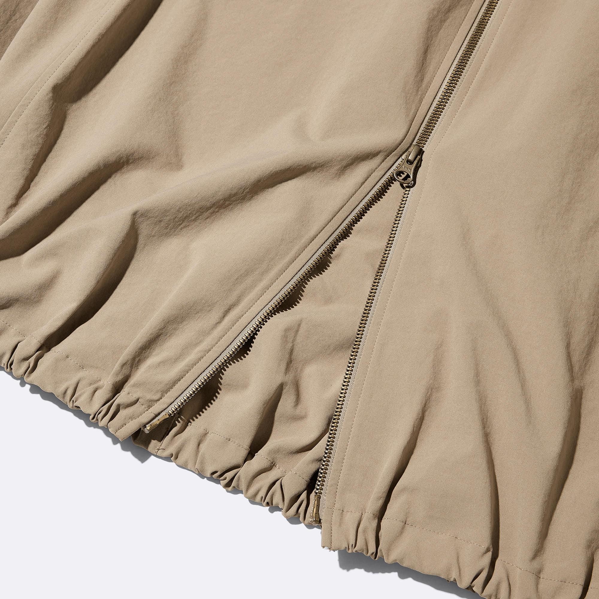 Women's Front Zip Bubble Hem Dress | GU US