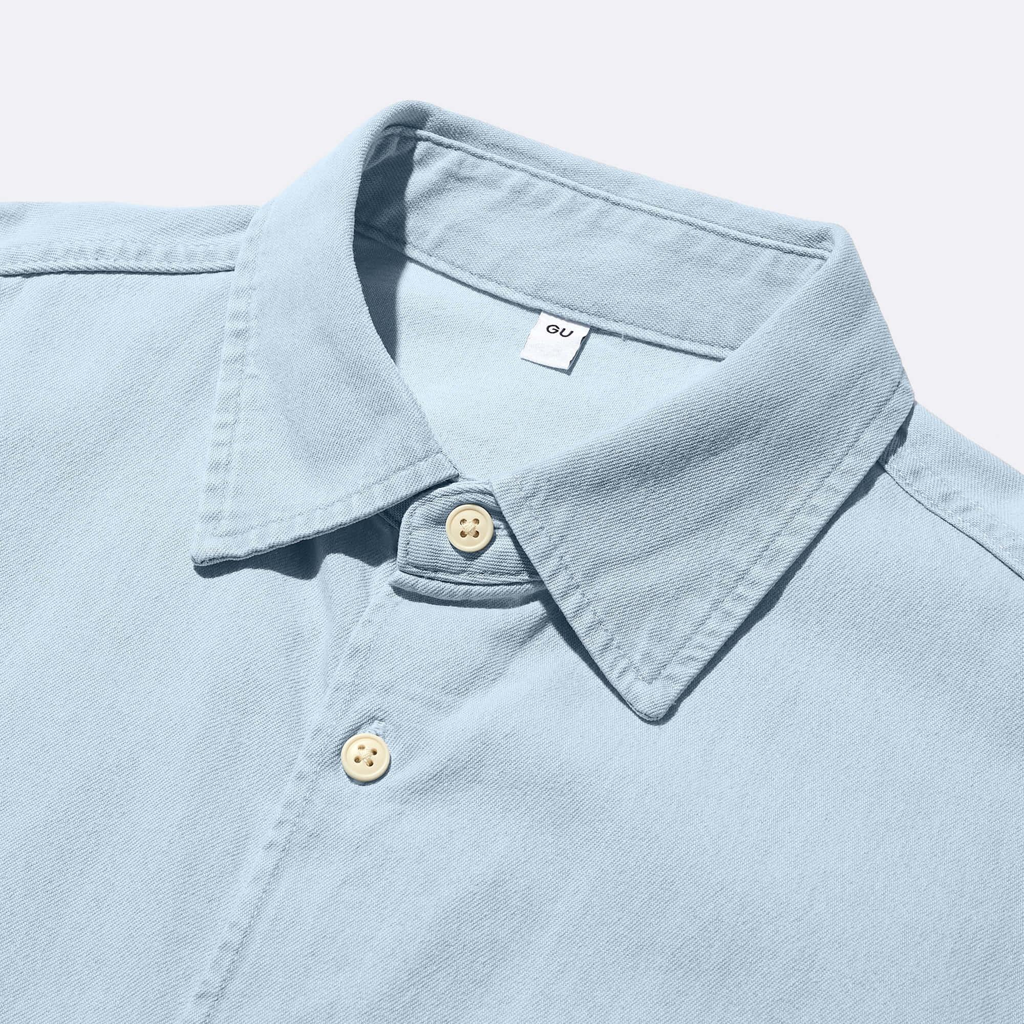 Washed Shirt | Denim | GU US