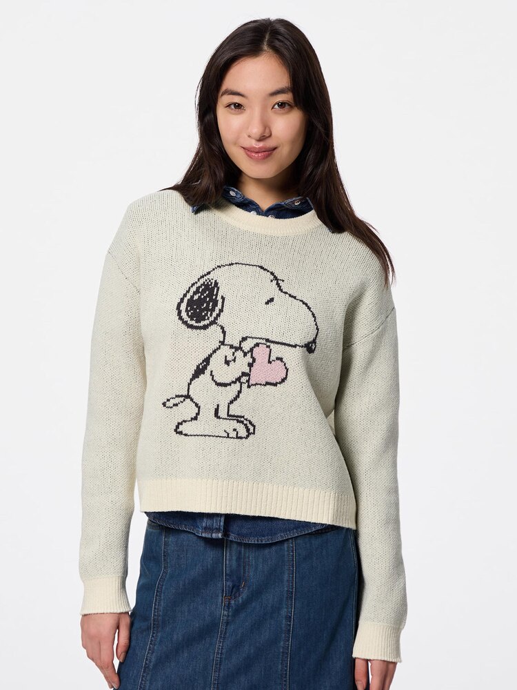 Crew Neck Sweater | Peanuts | GU US