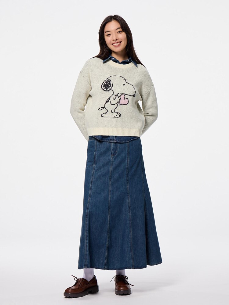 Crew Neck Sweater | Peanuts | GU US