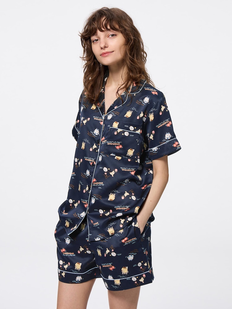 Satin Pajamas | Short | CHIIKAWA | GU US