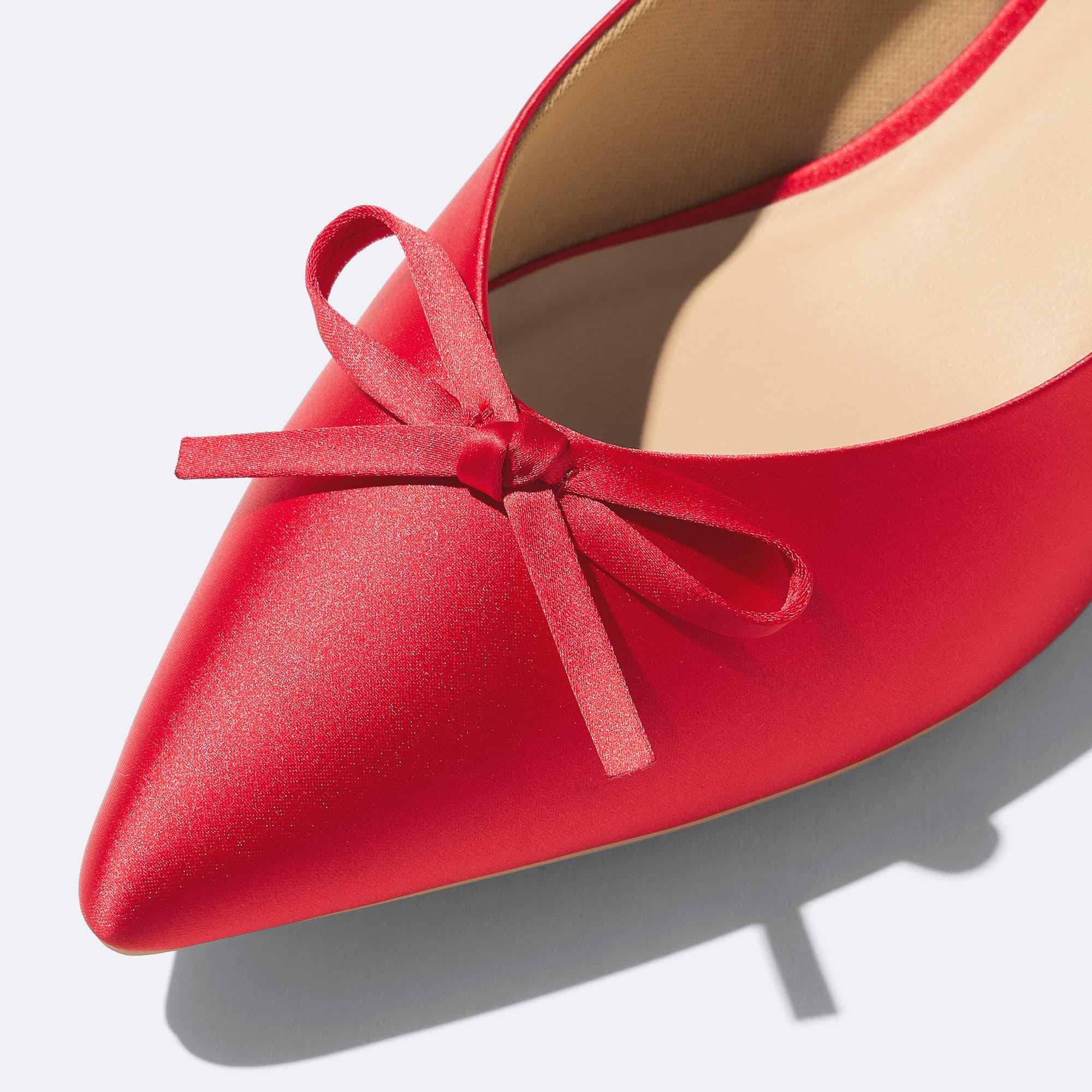 Ribbon Back Belt Pumps | GU US