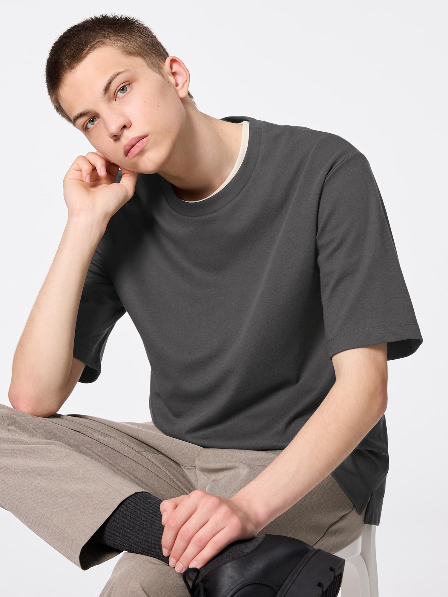 GU Dry Ponte T-Shirt | HalfSlv | StyleHint