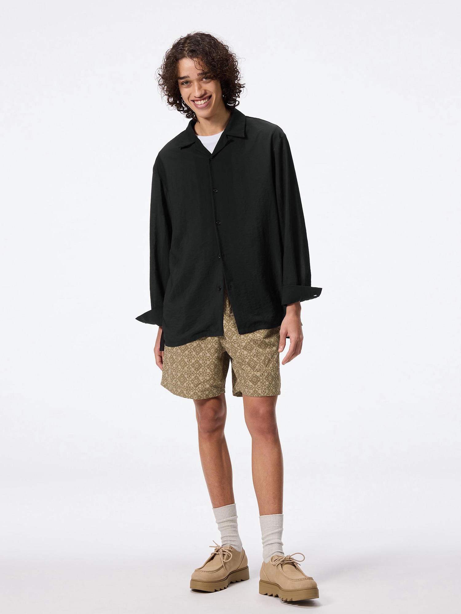 Color Active Shorts | Geometric | GU US