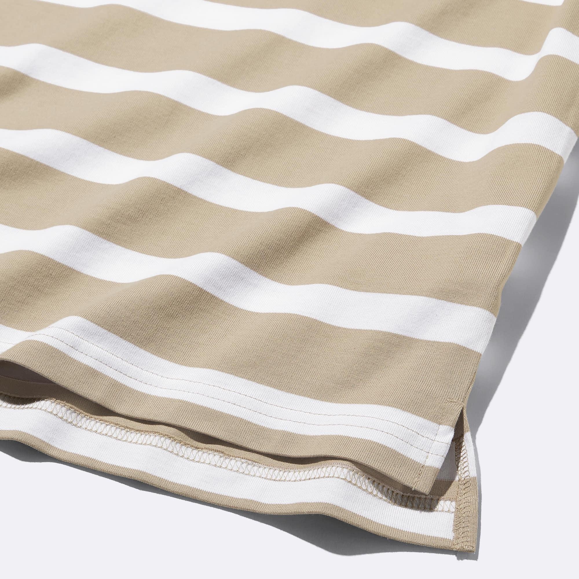 Boxy T-Shirt | HalfSlv | Striped | GU US