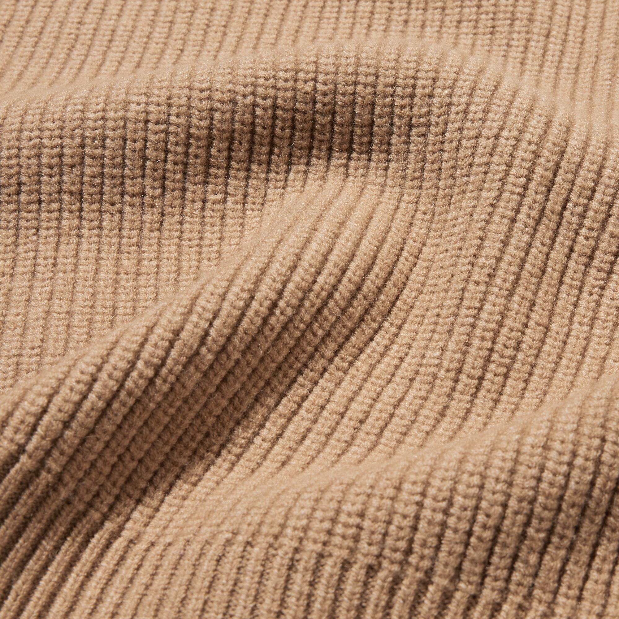 Men's Rib Stitched Crew Neck Sweater | GU US