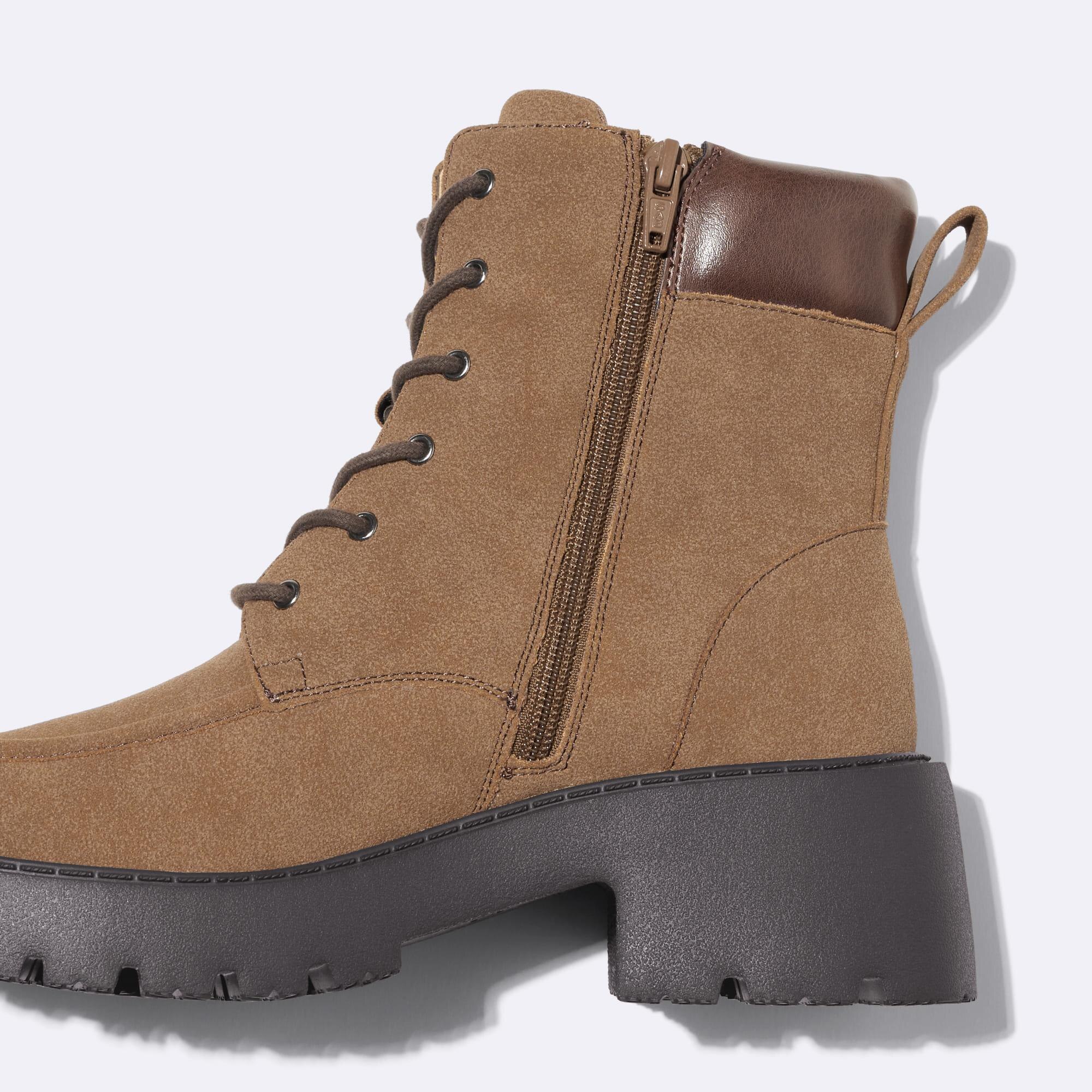 Women's Volume Sole Lace Up Boots | GU US