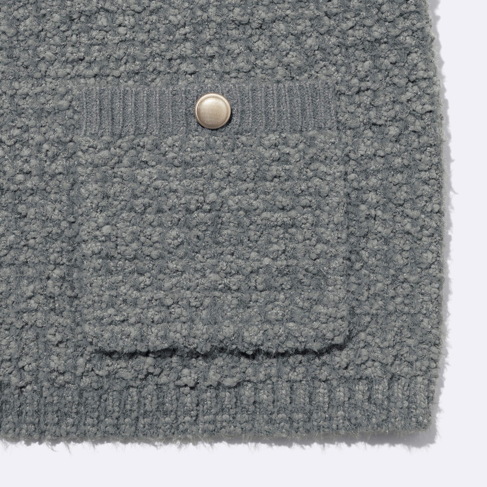 Tweedy Knitted Cardigan | GU US