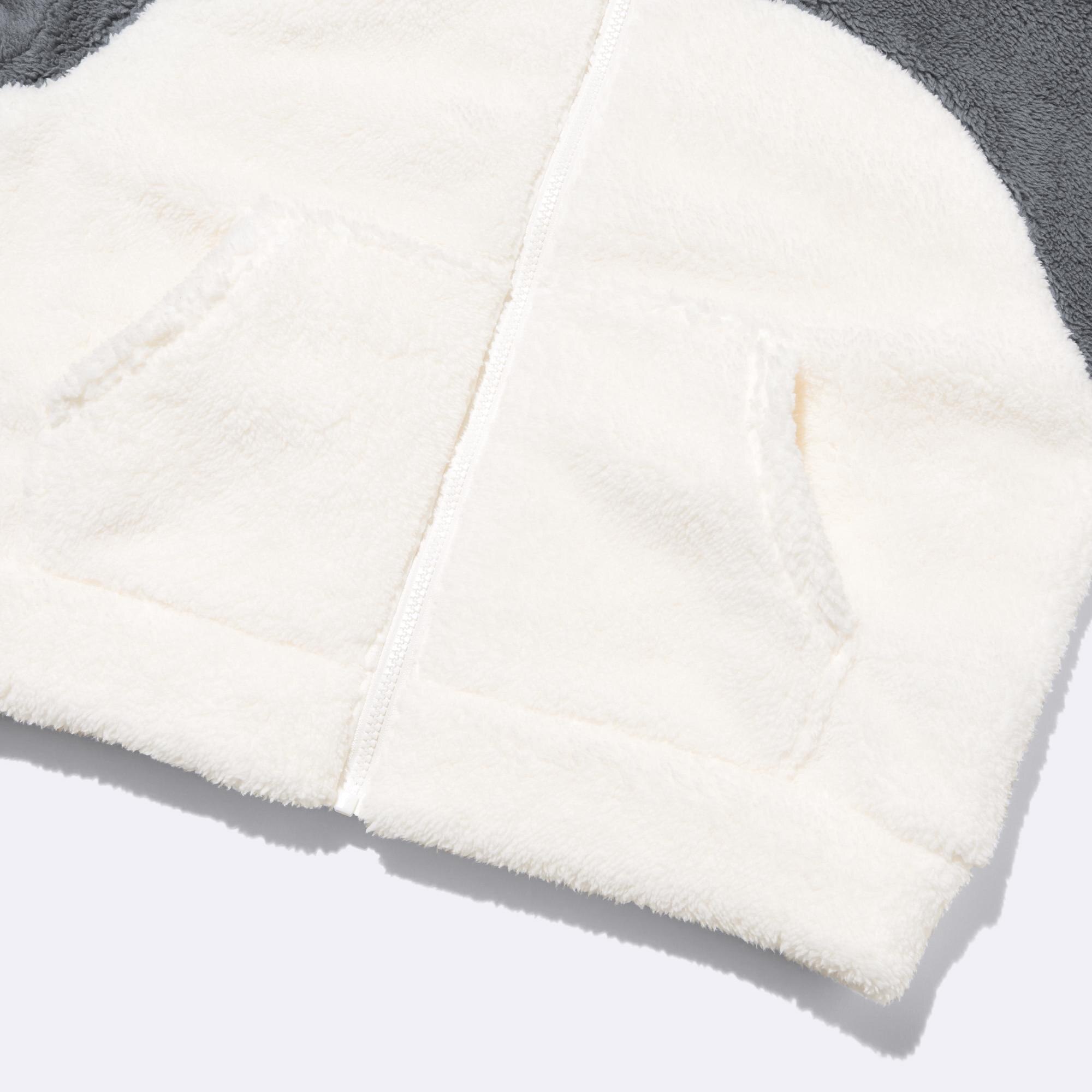 Women's Marshmallow Feel Full-Zip Hoodie | Panda | GU US