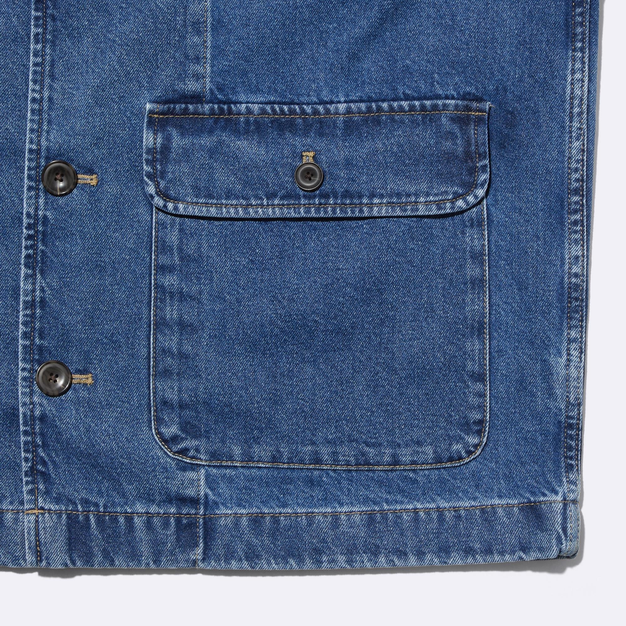 Men's Denim Work Jacket | GU US