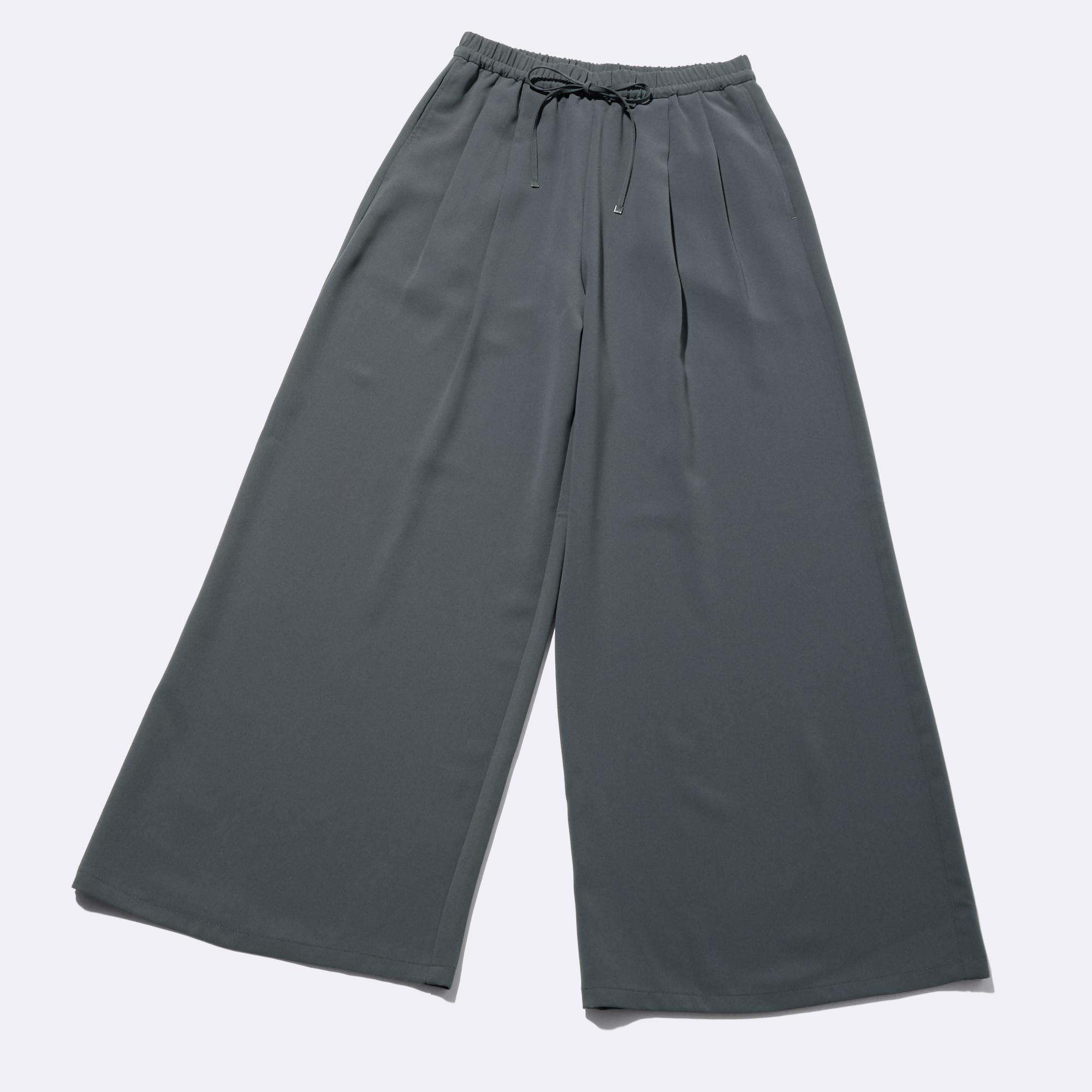 Women's Draped Wide Pants | GU US