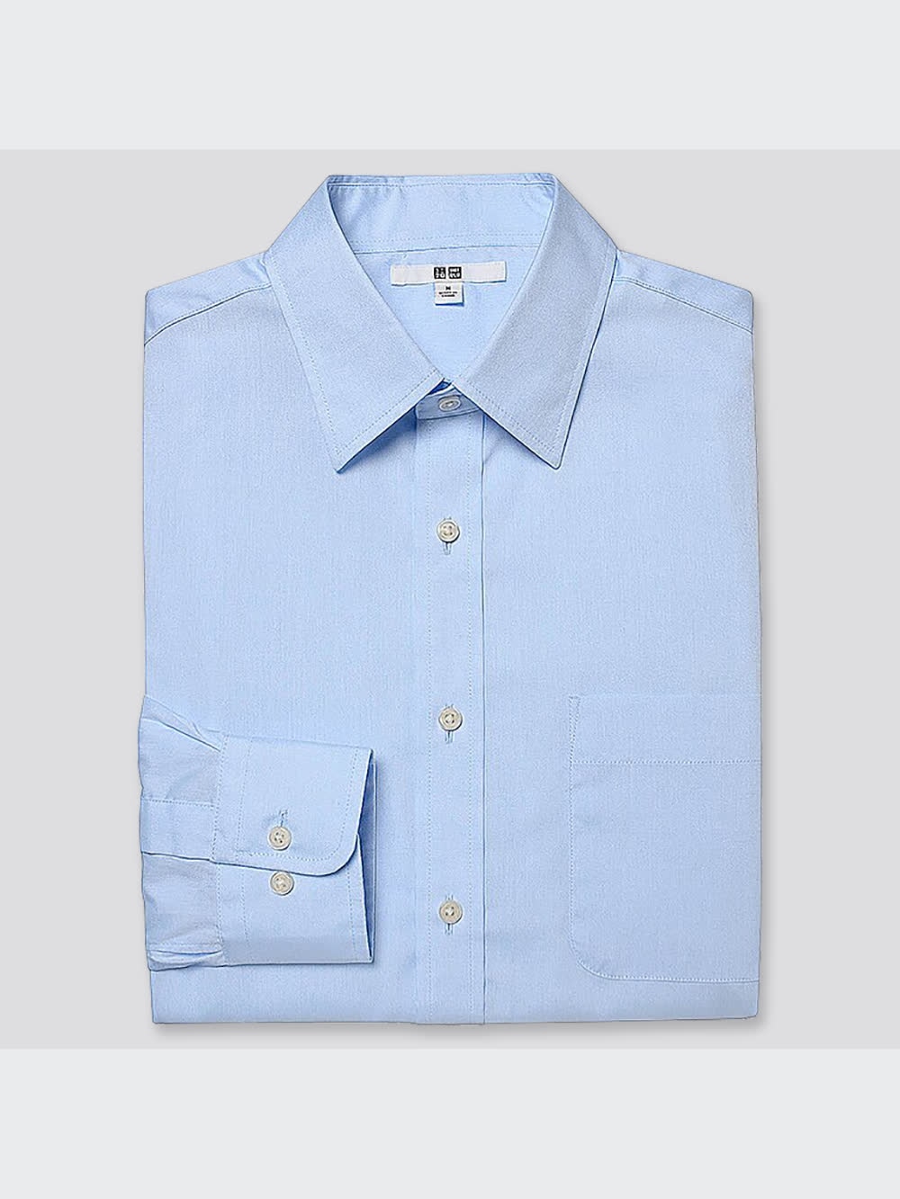 ユニクロ公式 | ファインクロスブロードシャツ（レギュラーカラー・3XLサイズ・長袖）