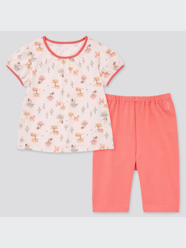 Piyama Dry Lengan Pendek Bayi | UNIQLO ID