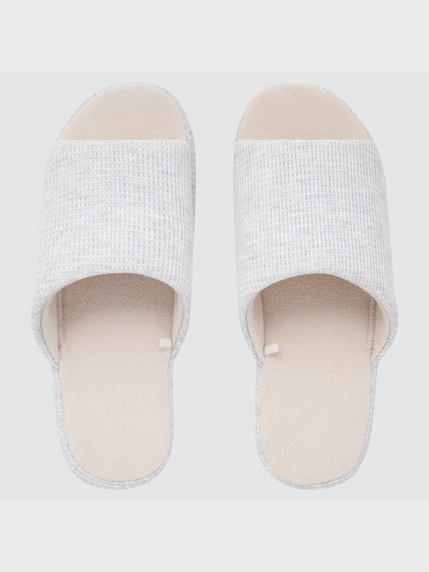Open Toe Waffle Room Shoes Rubber Sole