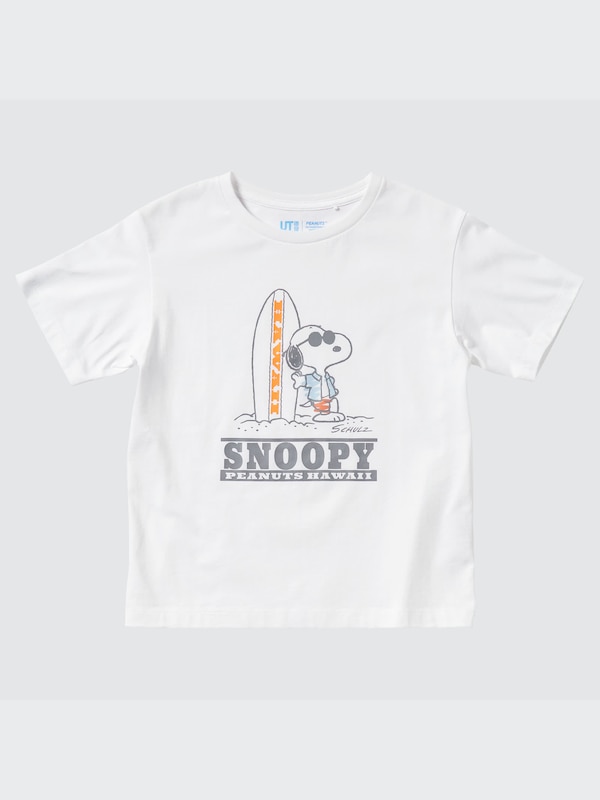 UT Peanuts Hawaii Lengan Pendek Anak | UNIQLO ID