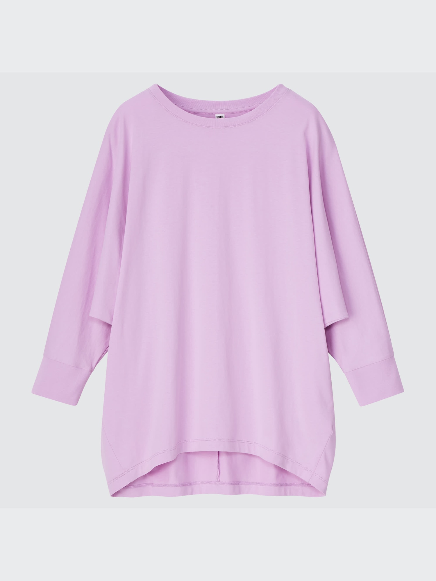 Women's Smooth Cotton Dolman 3/4 Sleeve T-Shirt | UNIQLO ID