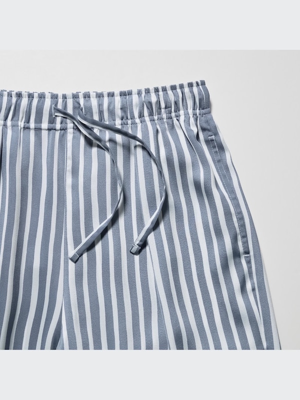 Celana Drape Jogger Satin (Motif) Wanita | UNIQLO ID