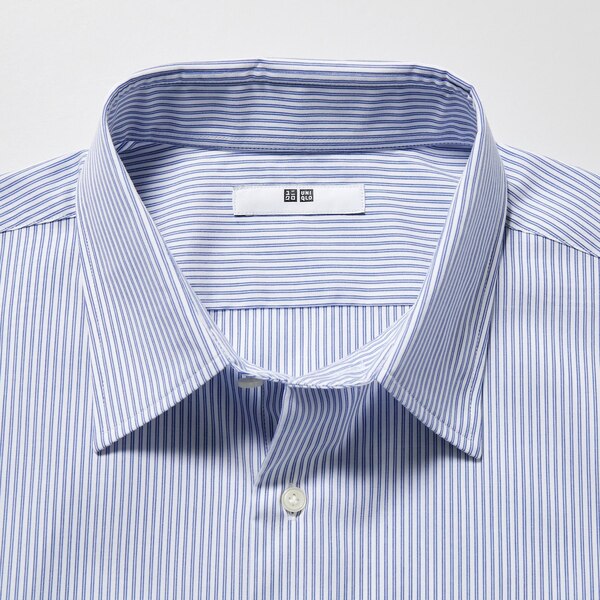 ユニクロ公式 | ファインクロスストライプシャツ（レギュラーカラー・長袖）