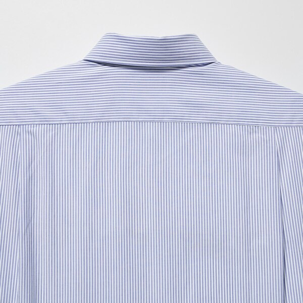 ユニクロ公式 | ファインクロスストライプシャツ（レギュラーカラー・長袖）