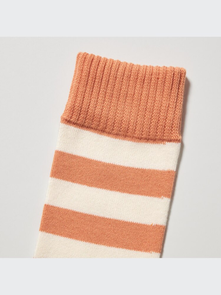 ユニクロ公式 | ソフトパイルボーダーソックス