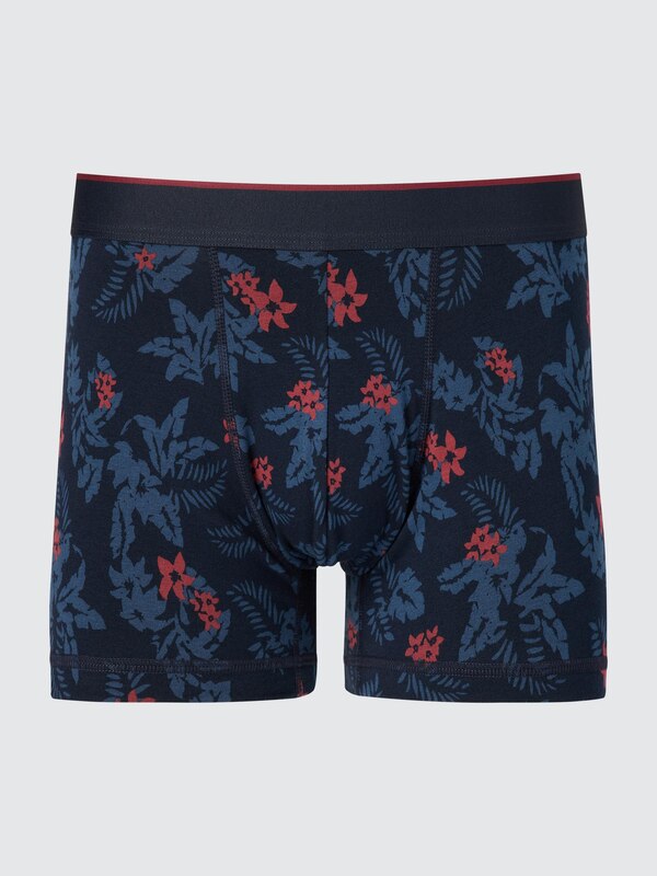 Men's Cotton Printed Boxer Briefs (Low Rise) | UNIQLO ID