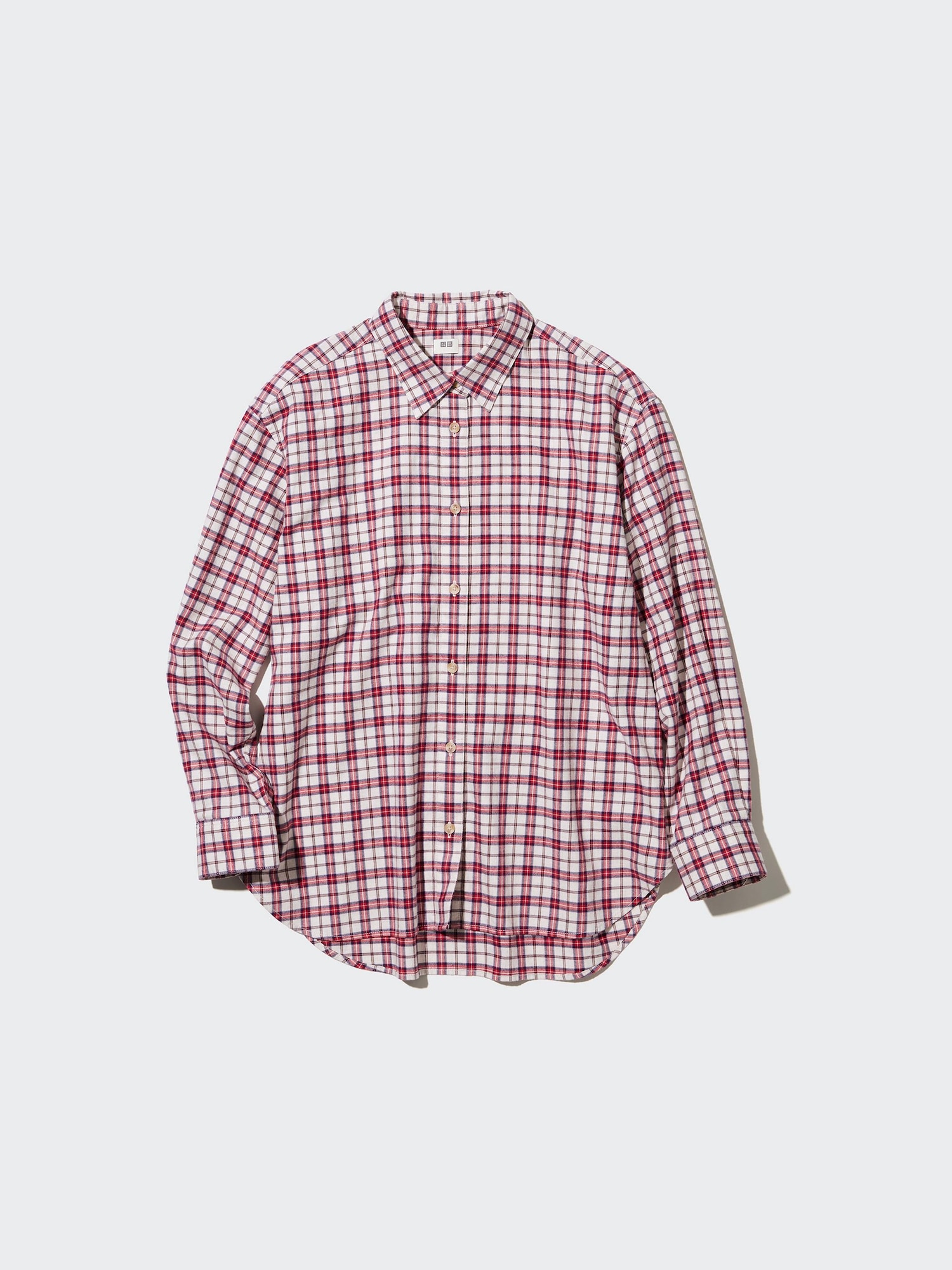 Kemeja Flannel Kotak Lengan Panjang Wanita | UNIQLO ID